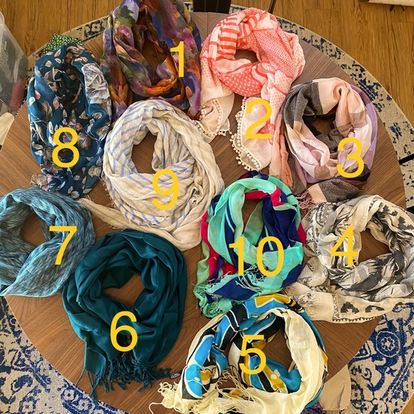 Accessories | Single Assorted Scarves | Poshmark
